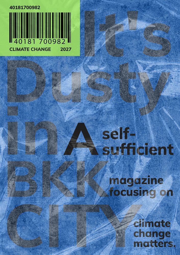 Environment magazine poster template | Premium Editable Template - rawpixel