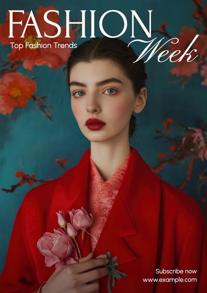 Fashion week poster template | Premium Editable Template - rawpixel