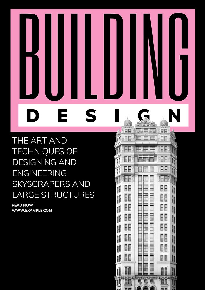 Design a building poster template | Premium Editable Template - rawpixel