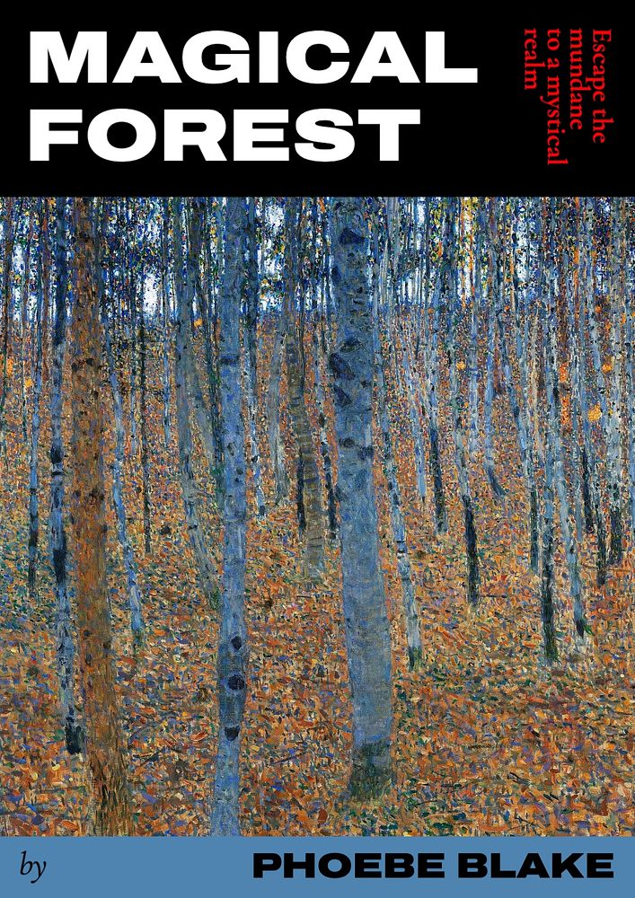 Magical forest book cover template | Premium Editable Template - rawpixel