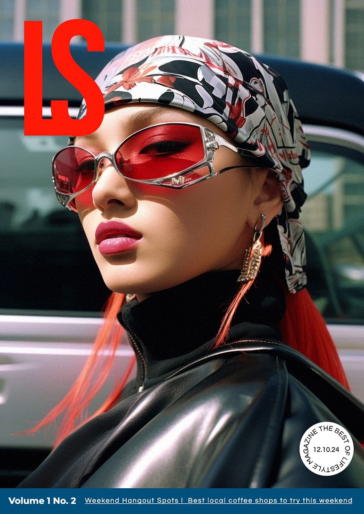 Lifestyle magazine cover template | Premium Editable Template - rawpixel