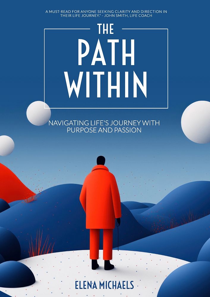 Self discovery book cover template | Premium Editable Template - rawpixel