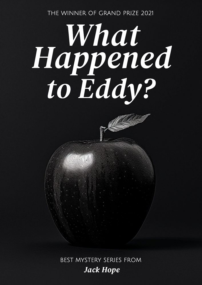 Crime mystery book cover template | Premium Editable Template - rawpixel