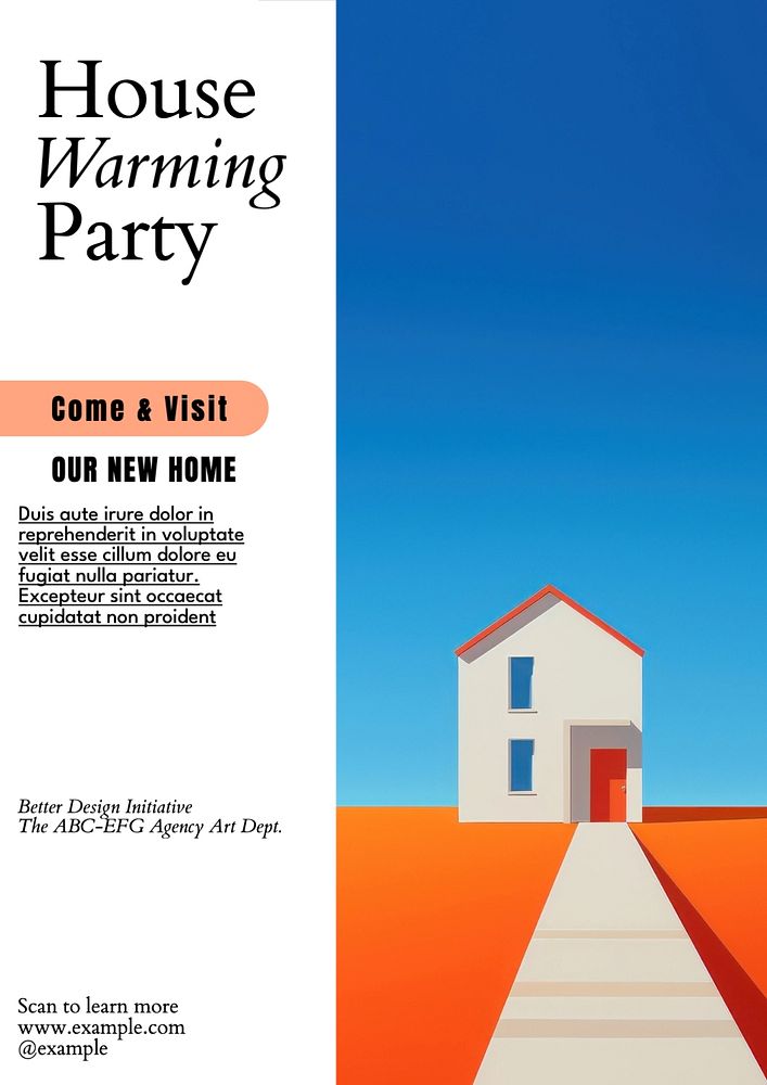 House warming poster template | Premium Editable Template - rawpixel