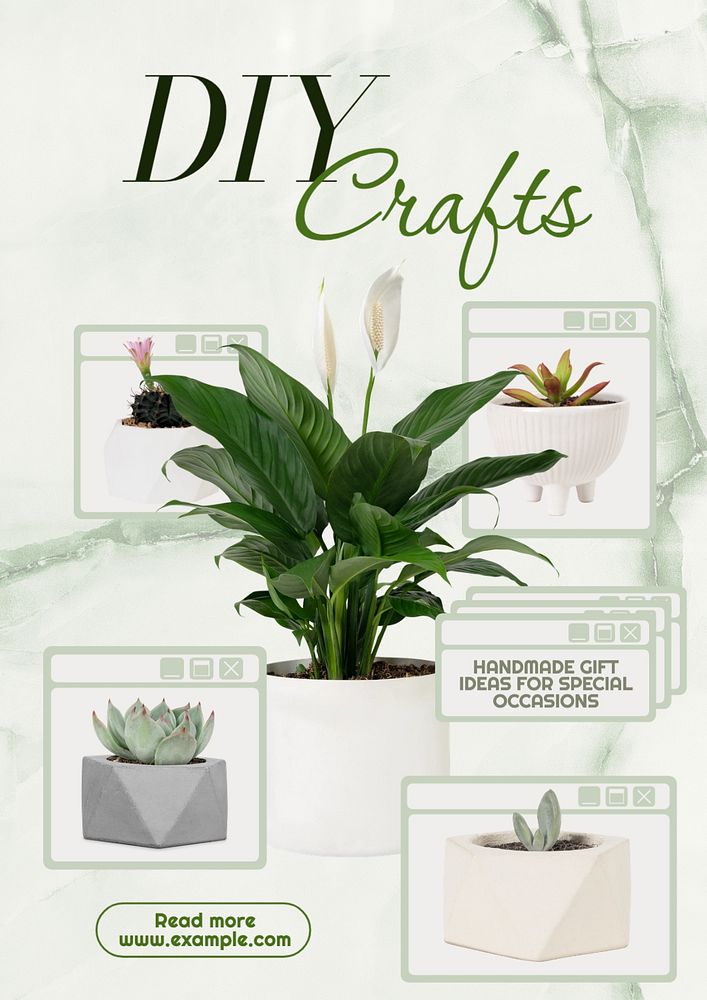 DIY crafts poster template | Premium Editable Template - rawpixel