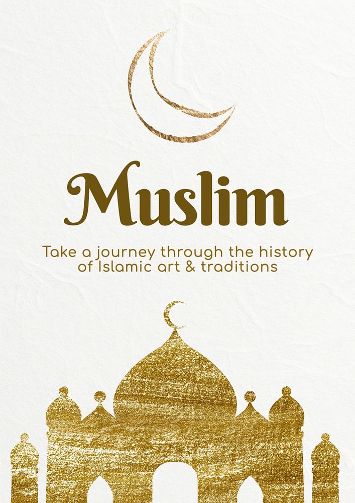 Muslim poster template | Premium Editable Template - rawpixel