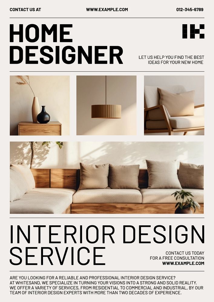 Home designer poster template | Premium Editable Template - rawpixel