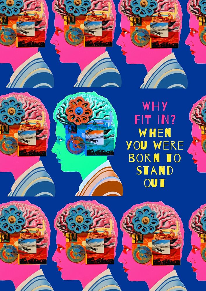 Born different poster template | Free Editable Template - rawpixel