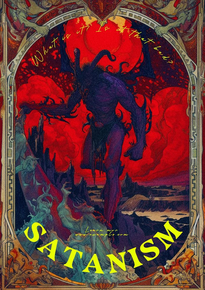 Satan Art Templates | Download Free Designs on rawpixel