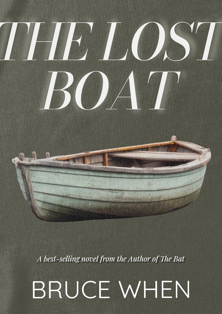 Lost boat book cover template | Premium Editable Template - rawpixel