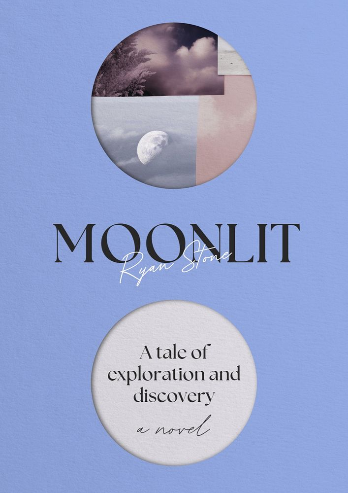 Moonlit poster template | Premium Editable Template - rawpixel