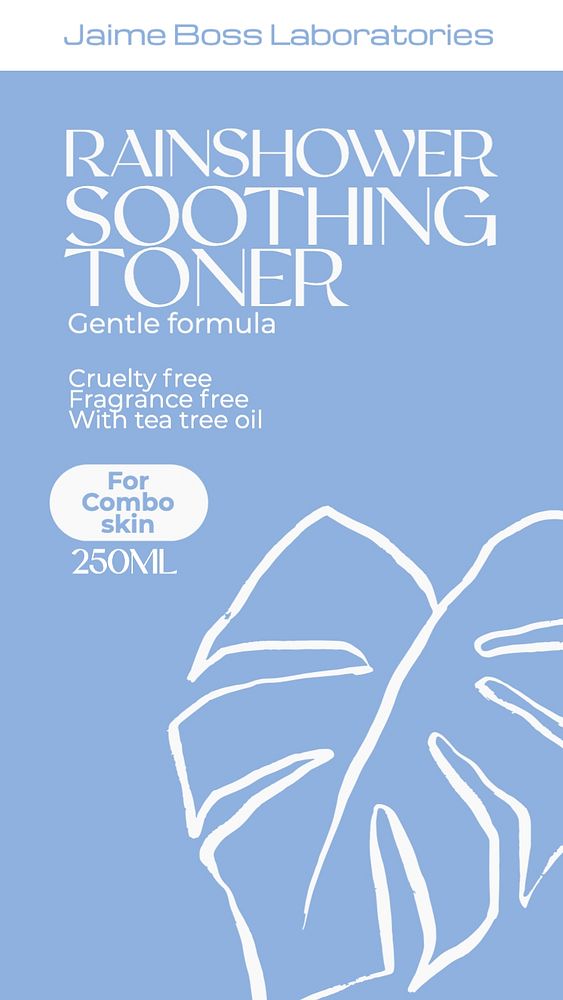 Toner label template, editable design | Premium Editable Template ...