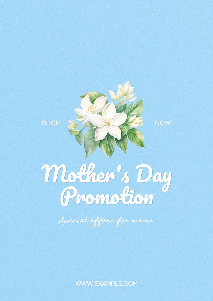 Mother's day promotion poster template | Premium Editable Template ...
