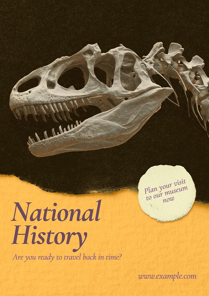 National history poster template | Premium Editable Template - rawpixel