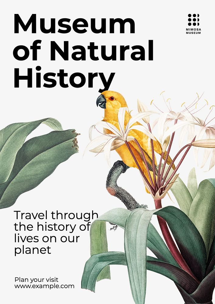 Museum poster template | Premium Editable Template - rawpixel