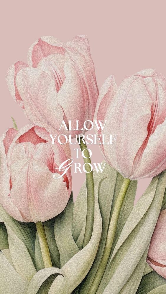 Allow yourself grow quote Facebook | Premium Editable Template - rawpixel