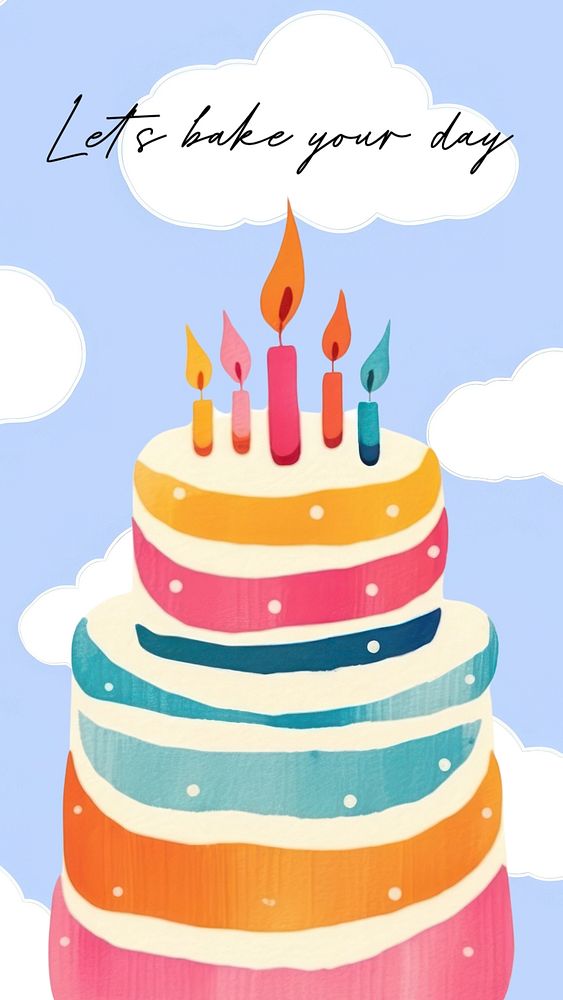 Baking Facebook story template | Premium Editable Template - rawpixel