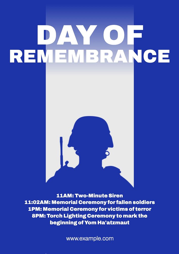 Day of Remembrance poster template | Premium Editable Template - rawpixel
