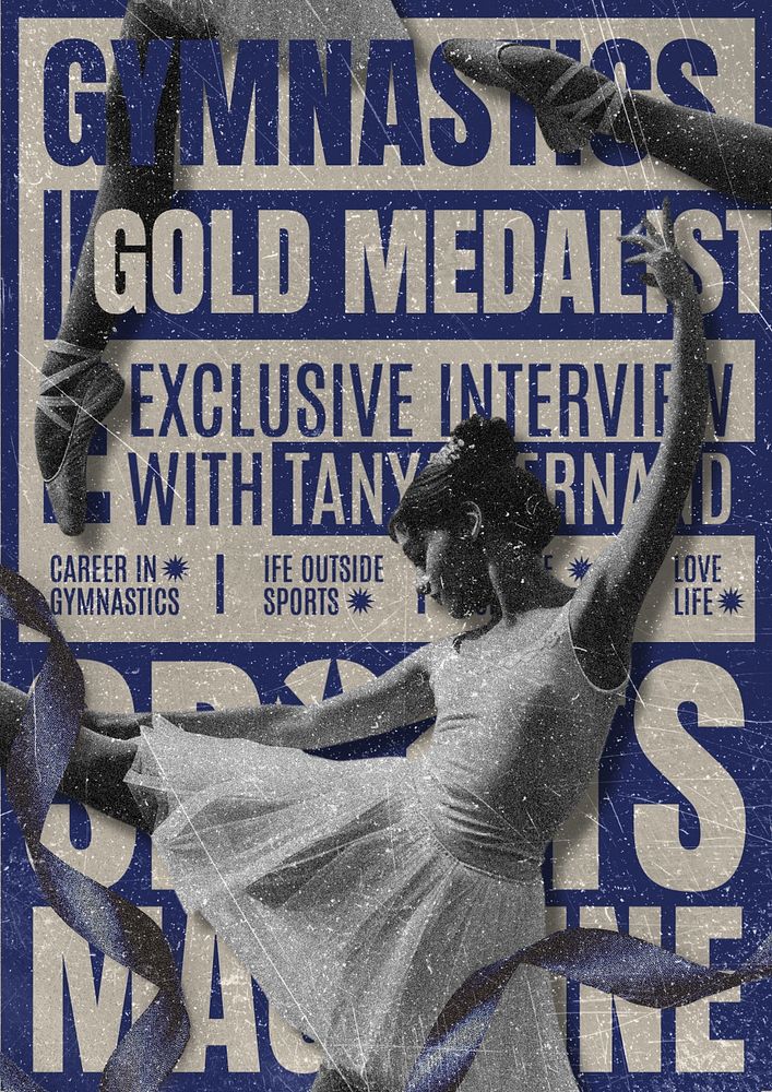 Interview poster template | Premium Editable Template - rawpixel