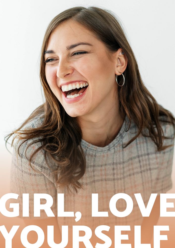 Love yourself poster template | Premium Editable Template - rawpixel