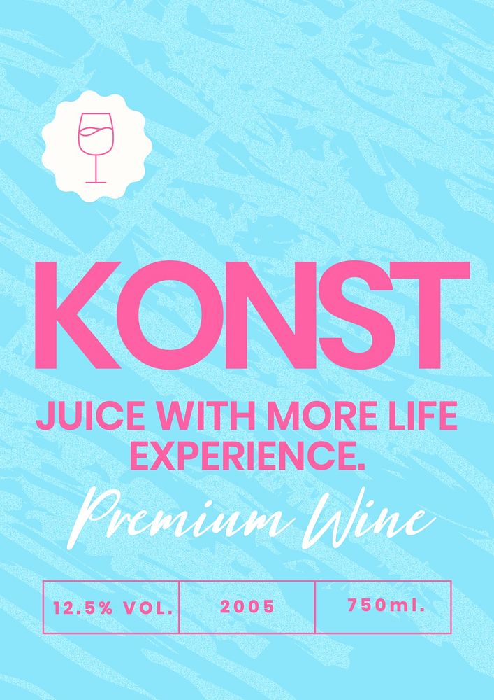 Alcohol label template, editable branding | Premium Editable Template ...