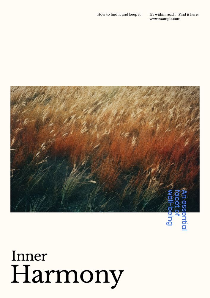 Inner harmony poster template | Premium Editable Template - rawpixel