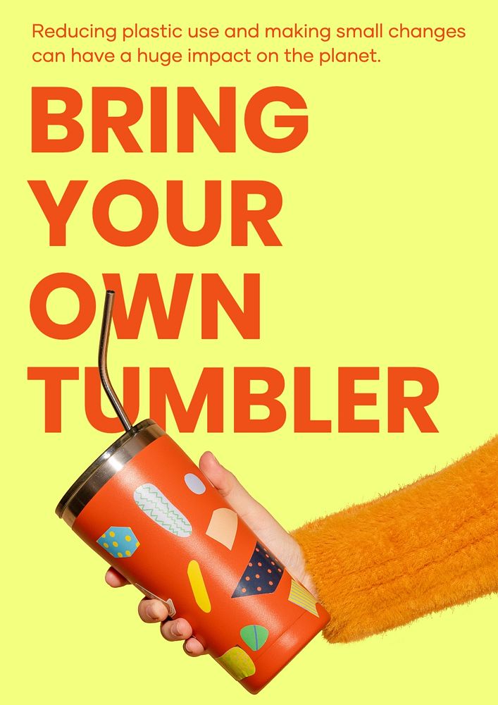 Eco friendly campaign poster template | Premium Editable Template ...