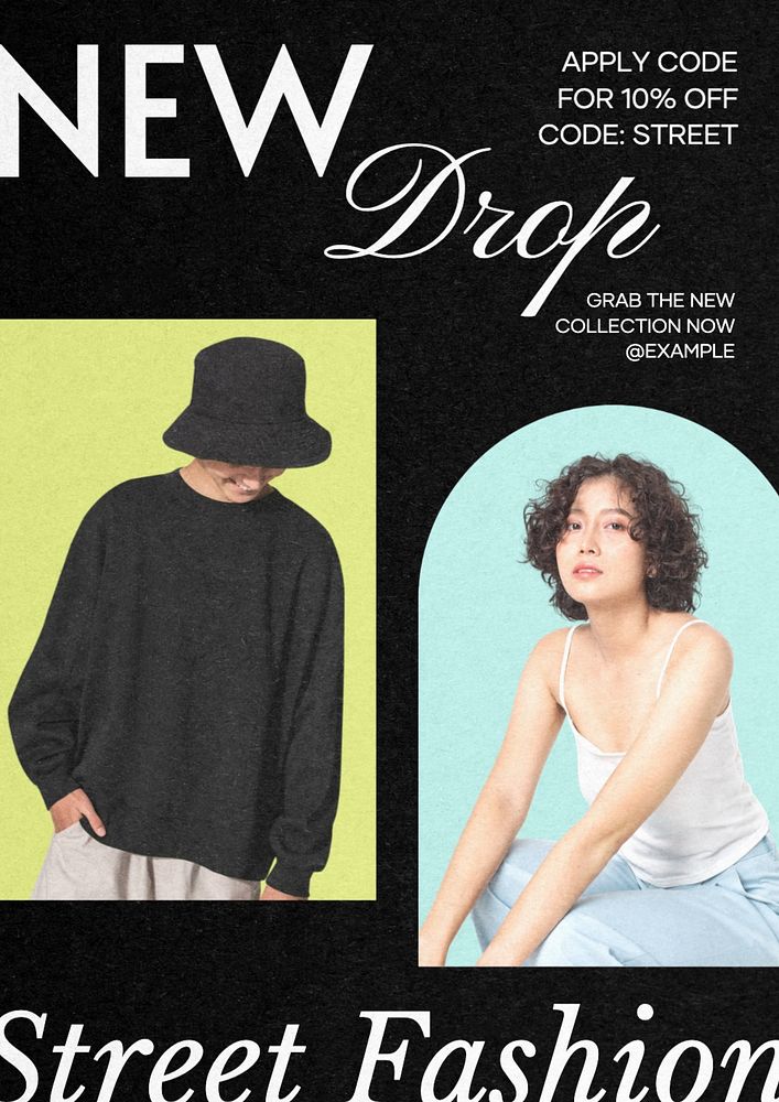 New collection poster template | Premium Editable Template - rawpixel