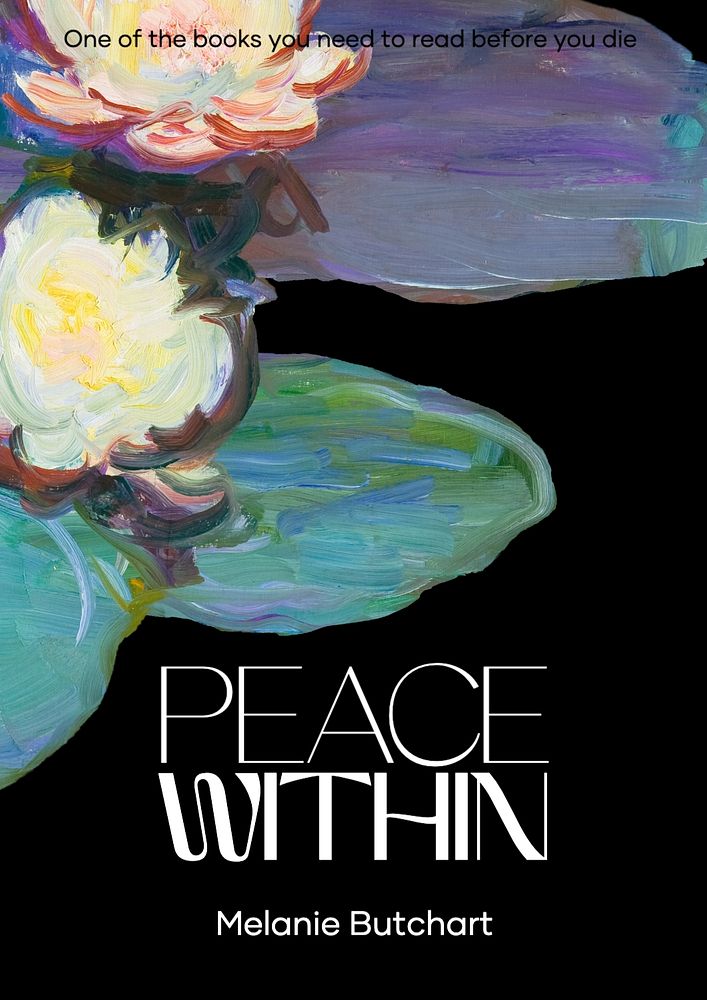 Peace within poster template | Premium Editable Template - rawpixel
