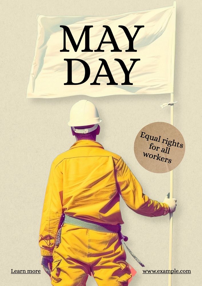 May day poster template | Premium Editable Template - rawpixel