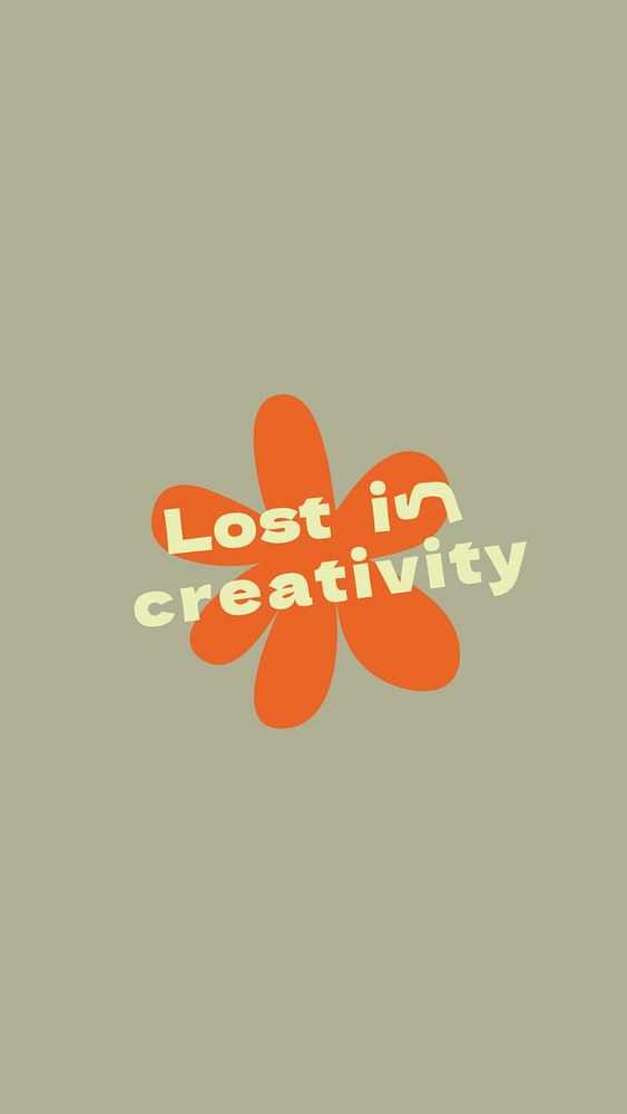 Lose creativity Instagram story template | Premium Editable Template ...