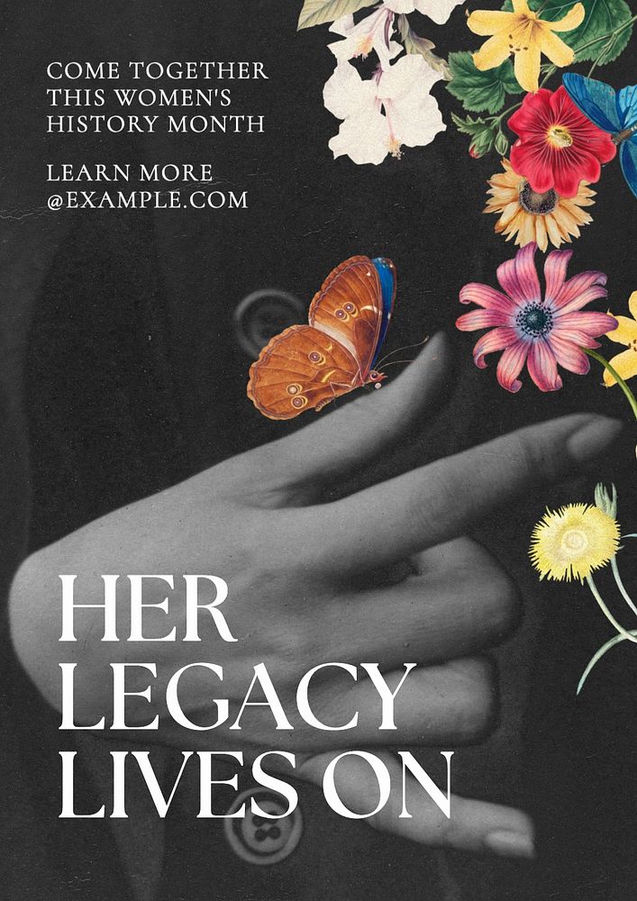 Women's history month poster template | Premium Editable Template ...
