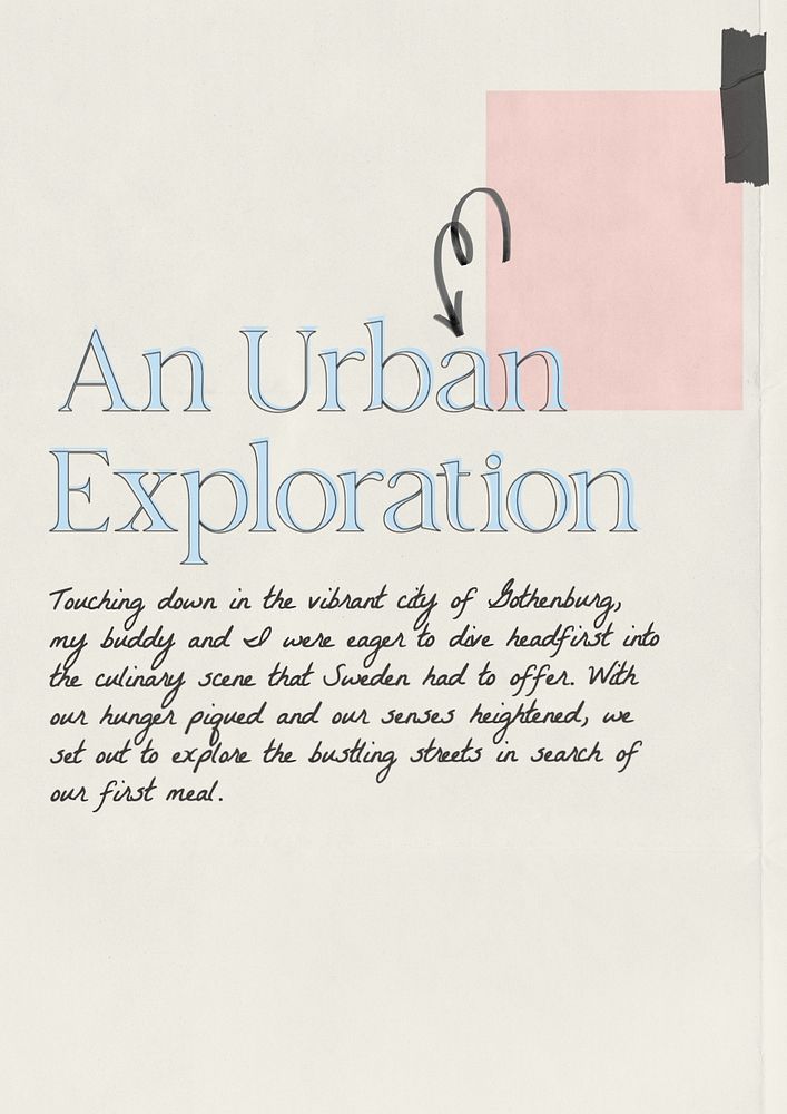 Journal poster template | Premium Editable Template - rawpixel