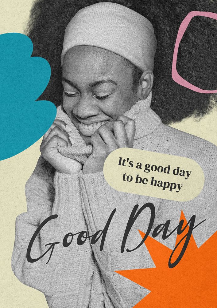 Good day poster template, editable | Premium Editable Template - rawpixel