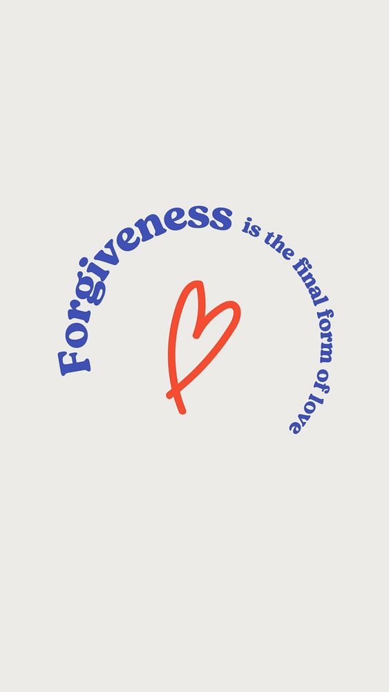 Forgive quotes Instagram story template | Premium Editable Template ...