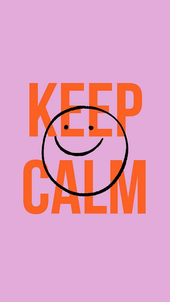 Keep calm Facebook story template | Premium Editable Template - rawpixel