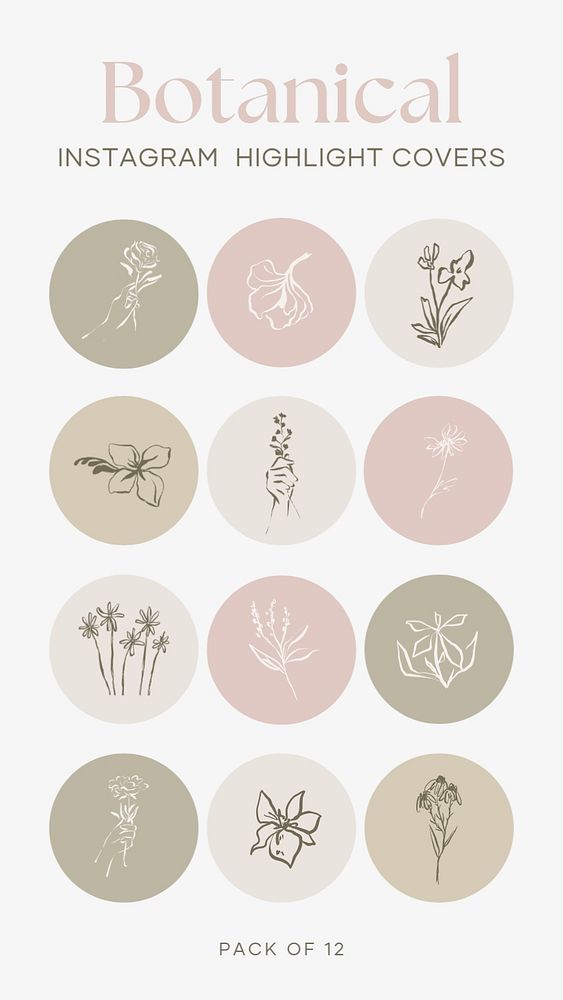 flower, plant, aesthetic, pattern | Premium Editable Template - rawpixel