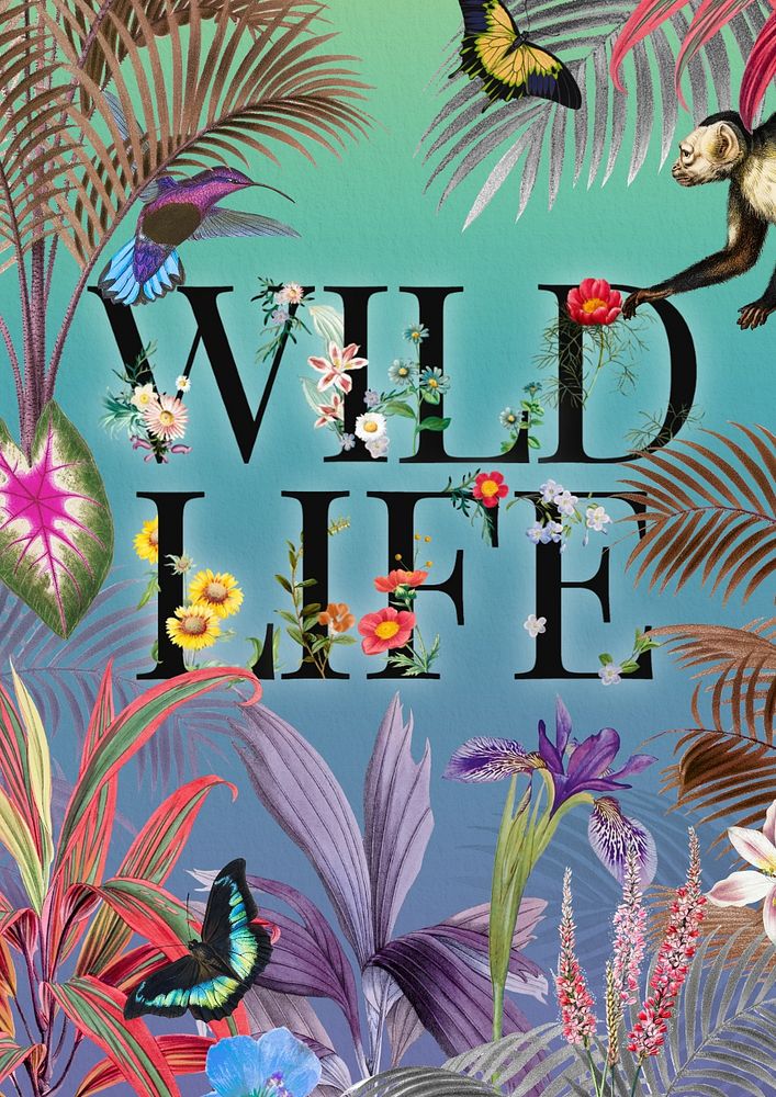 Wildlife poster template | Premium Editable Template - rawpixel