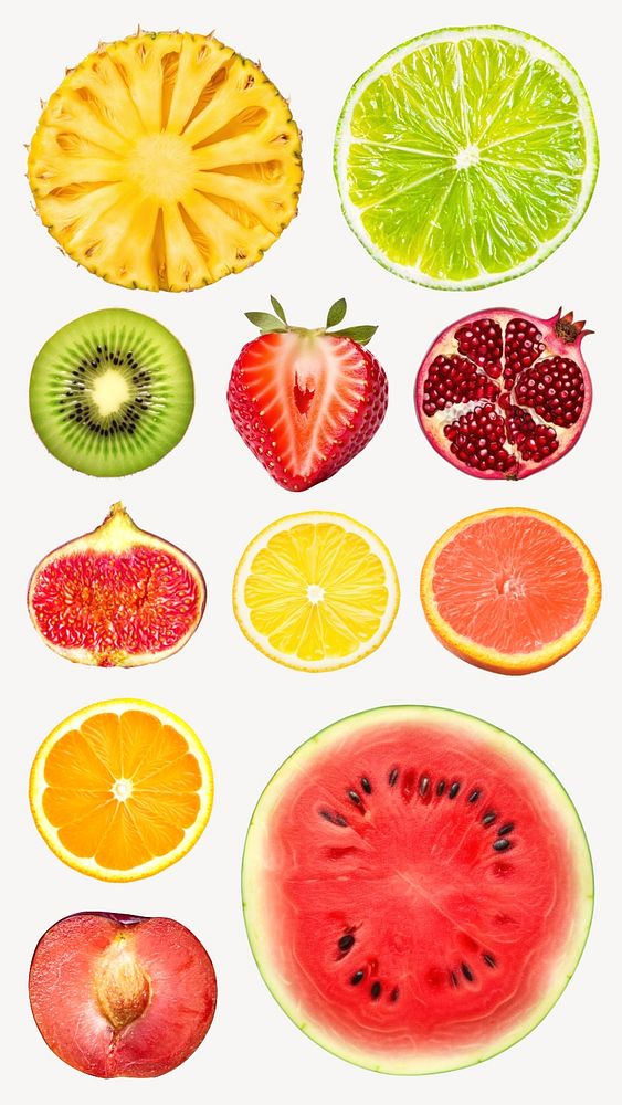 Tropical fruit food element, editable | Premium Editable Design - rawpixel