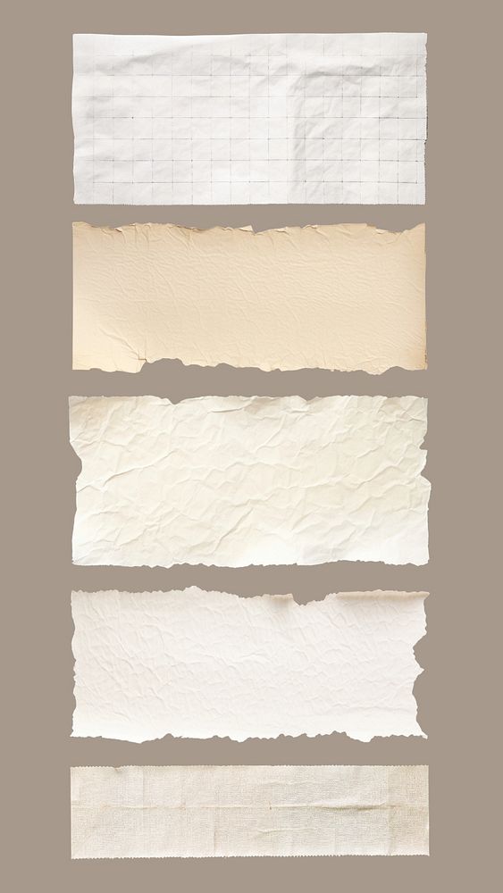 Vintage torn paper element set | Premium Editable Design - rawpixel