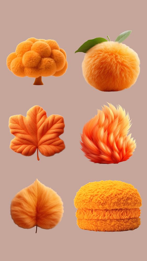 Editable random colorful fluffy element | Premium Editable Design ...