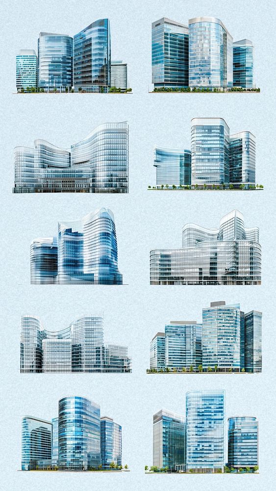 Editable modern office building design | Premium Editable Design - rawpixel
