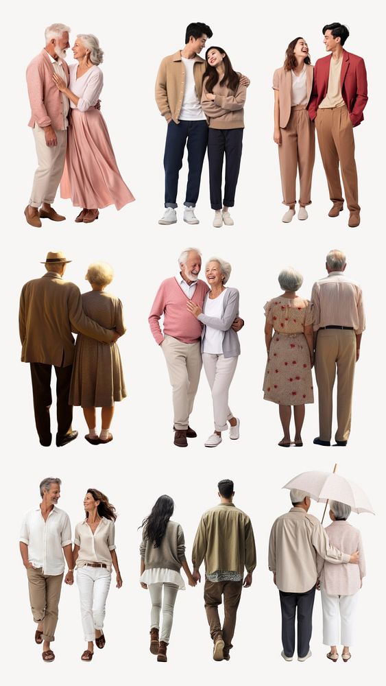 Editable diverse love couple design | Premium Editable Design - rawpixel