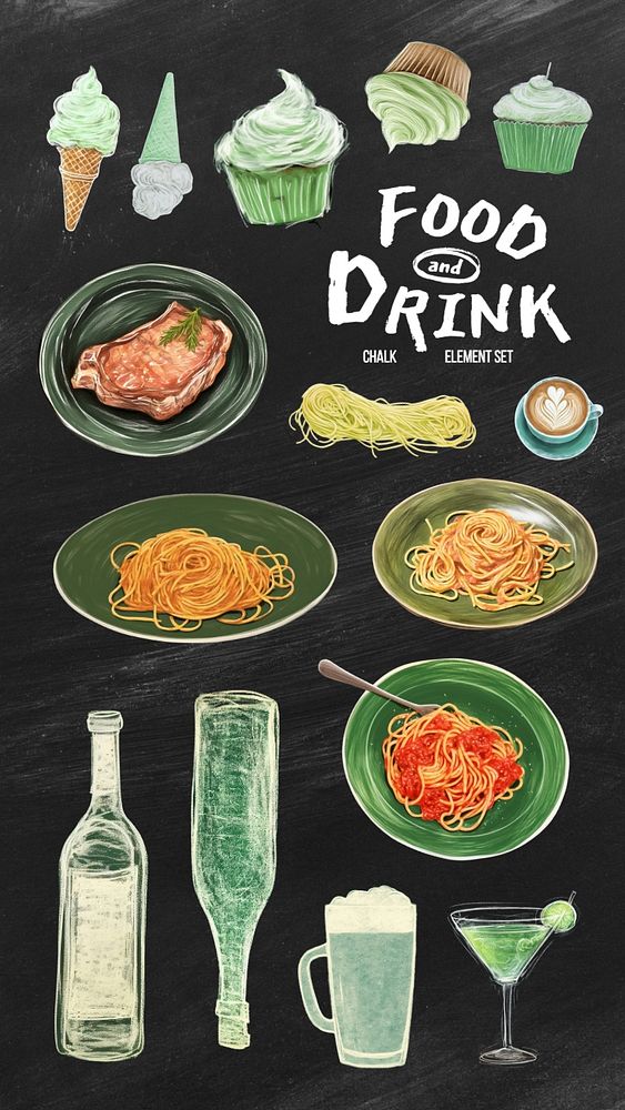 Editable Food and drink design | Premium Editable Design - rawpixel