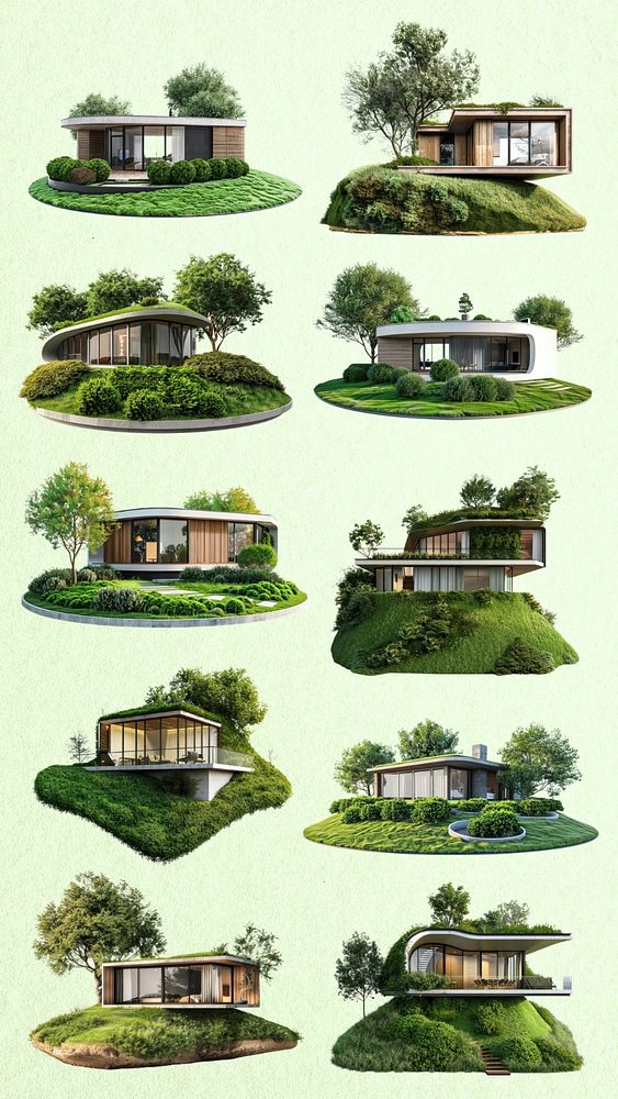 Editable modern house design element | Premium Editable Design - rawpixel