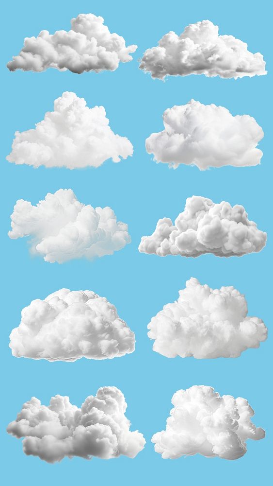 Editable white cloud design element | Premium Editable Design - rawpixel