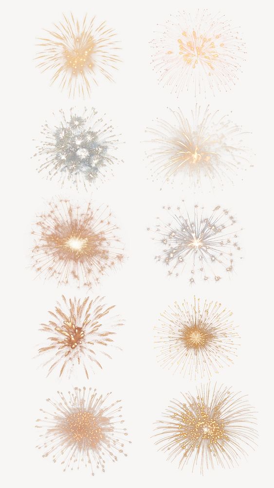 Editable firework effect design element | Premium Editable Design ...