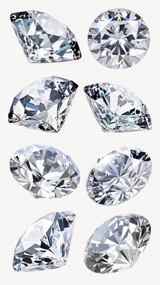 Editable diamond jewelry design element | Premium Editable Design ...