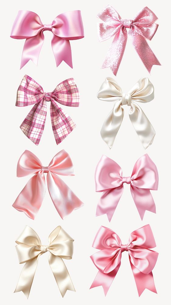 Editable Pink ribbon bow design | Premium Editable Design - rawpixel