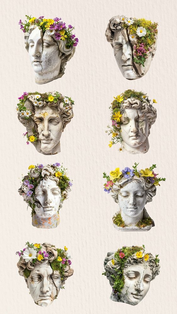 Editable aesthetic statue design element | Premium Editable Design ...